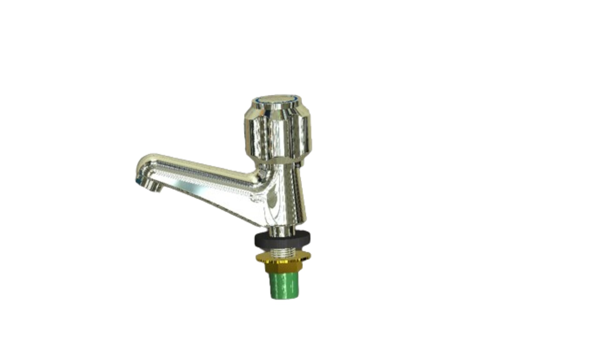 Water Tap Long Pilar Cock 3D - TurboSquid 2159670