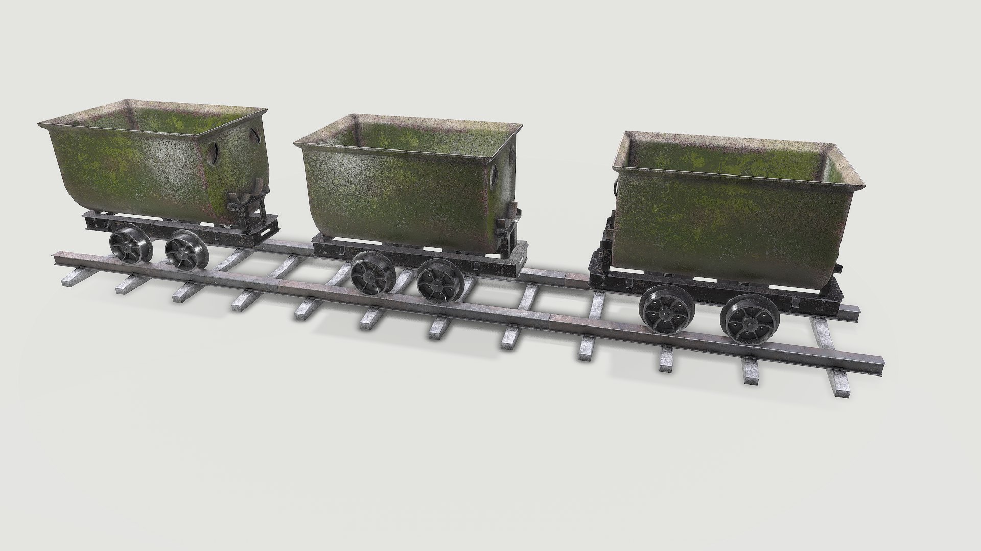 3D Model Mine Wagon 5 - TurboSquid 1743971