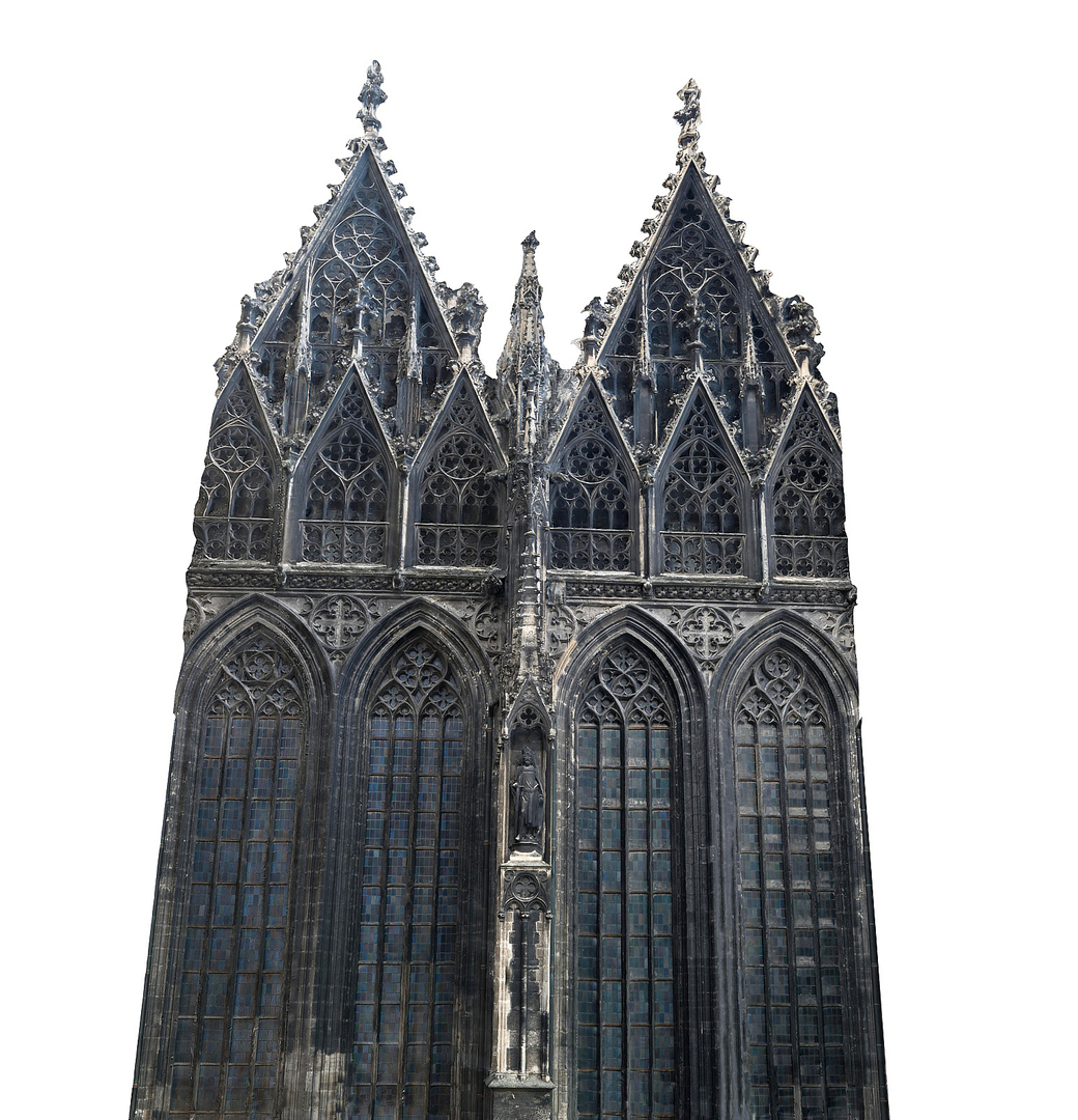 gothic architecture 3d obj
