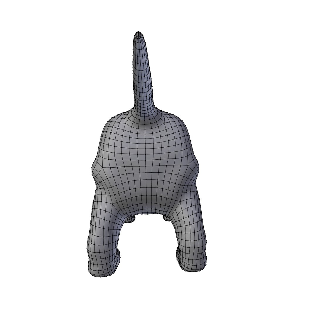 Newborn Puppy 3d Model