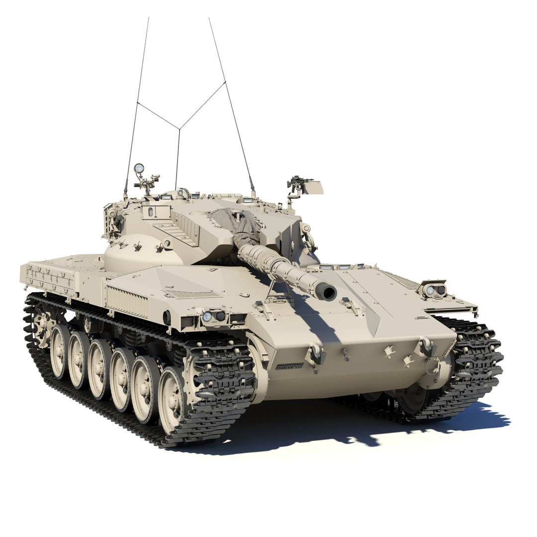 3d model merkava mark