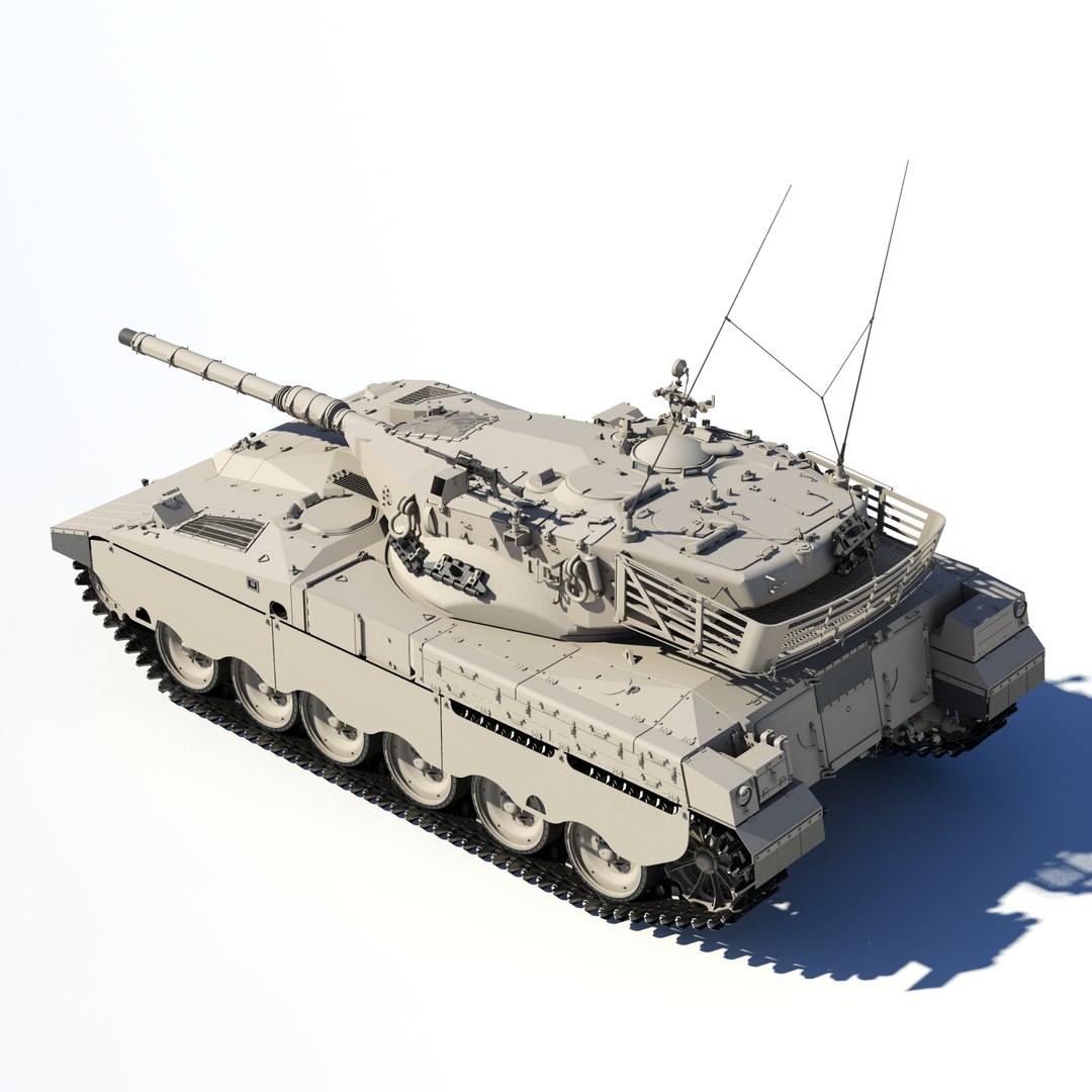 3d model merkava mark