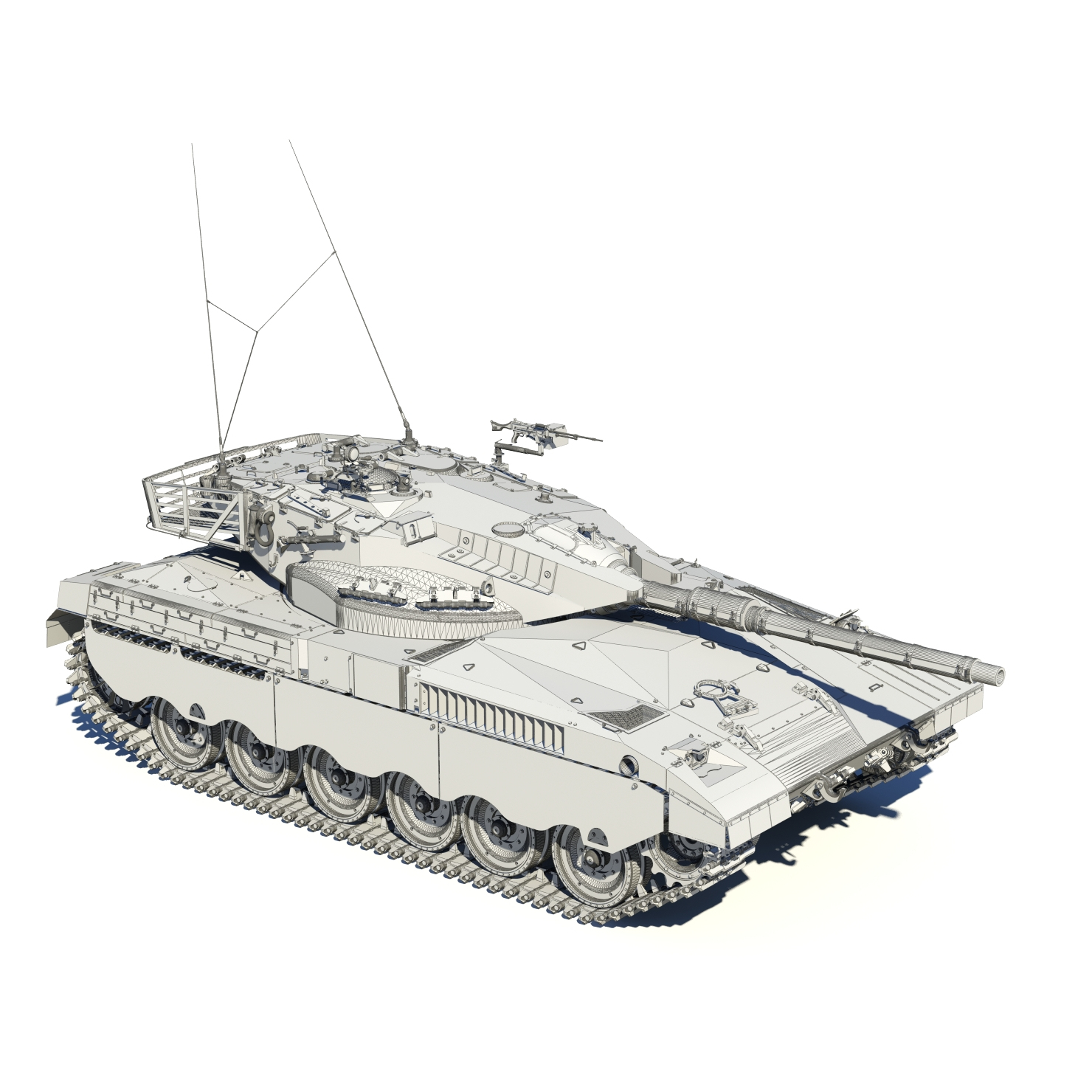 3d model merkava mark