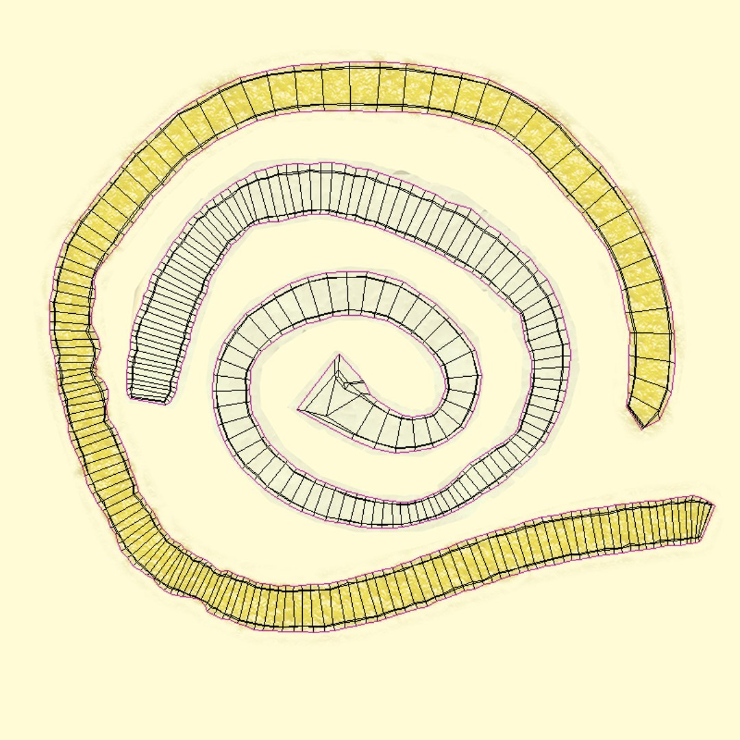 red cocktail 3d model