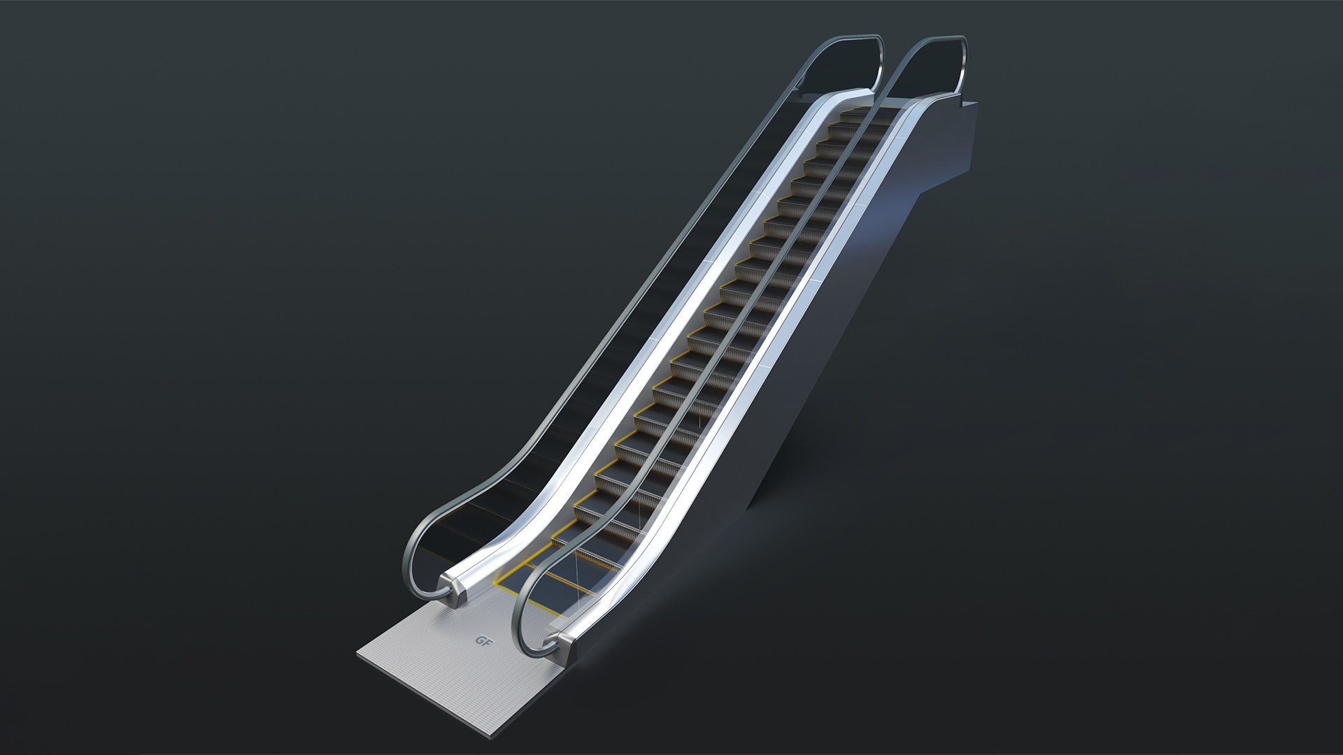 MCG - Easy Escalator Pro 3D - TurboSquid 1921569