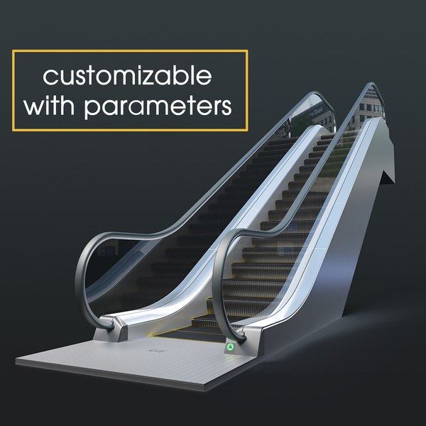 Animated Escalator 3D Models for Download | TurboSquid