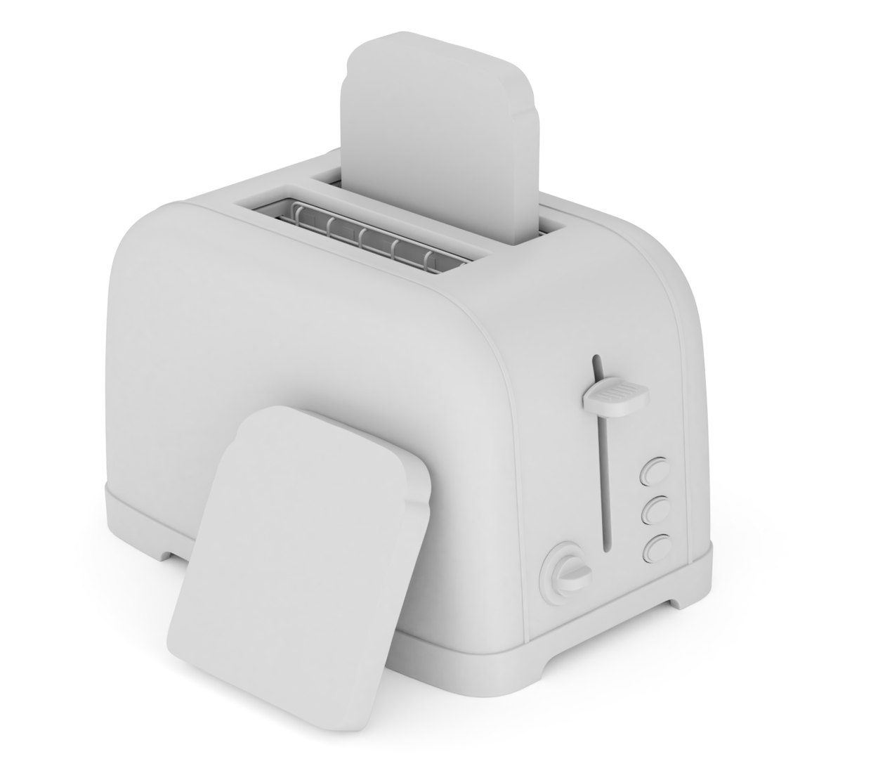 3D Toaster Model - TurboSquid 2097420
