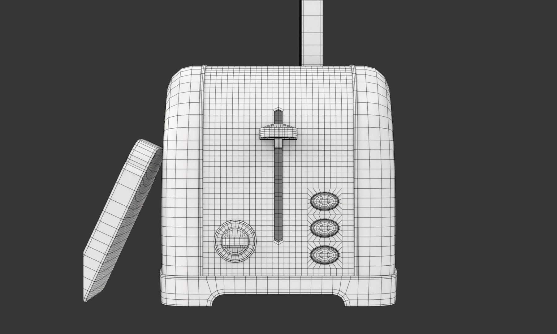 3d Toaster Model Turbosquid 2097420