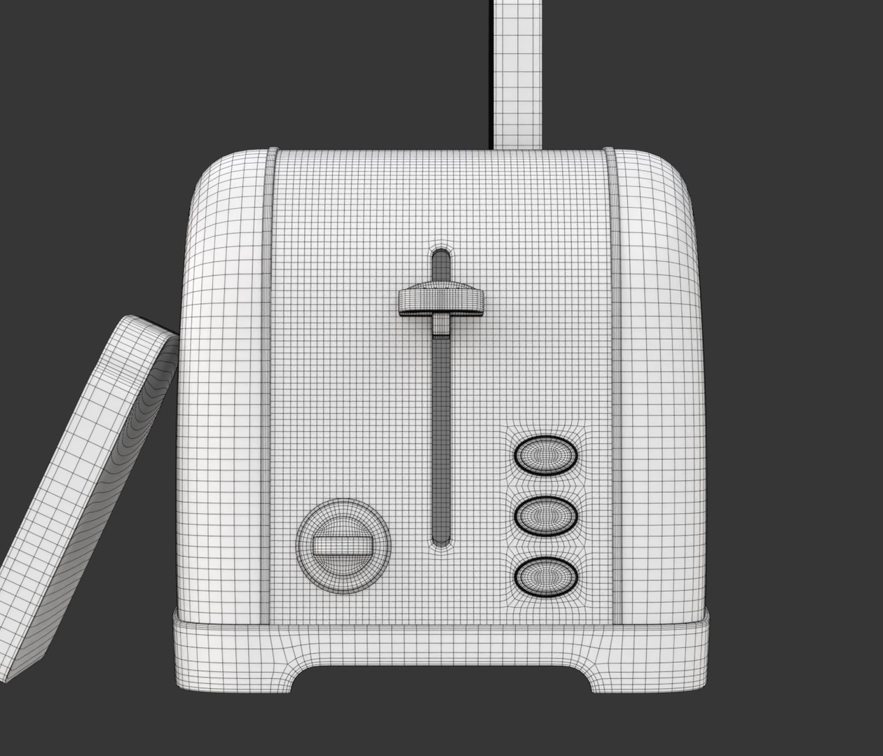 3D Toaster Model - TurboSquid 2097420