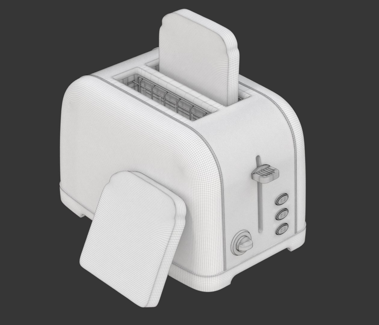 3D Toaster model - TurboSquid 2097420