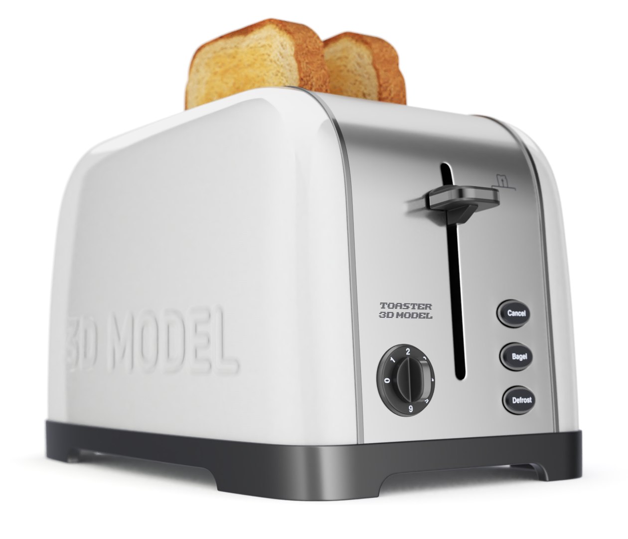 3D Toaster Model - TurboSquid 2097420