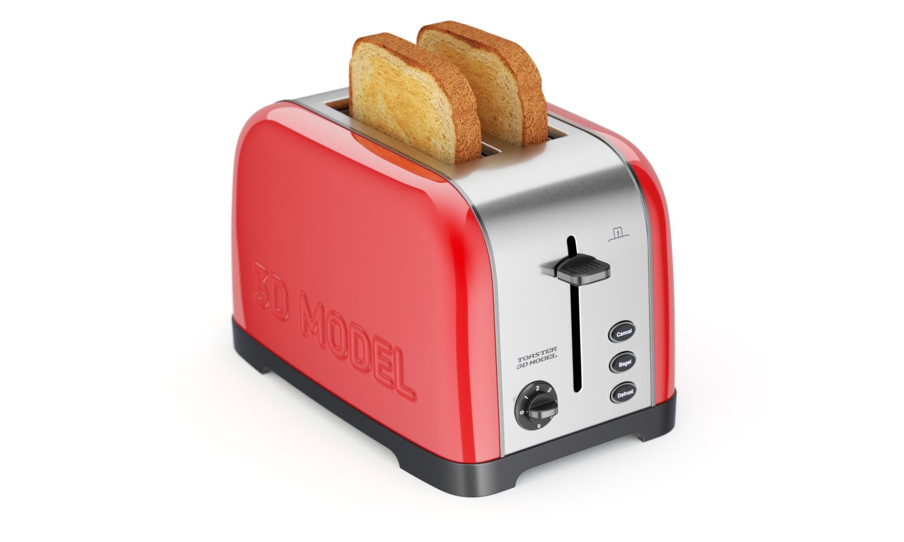 3D Toaster Model - TurboSquid 2097420