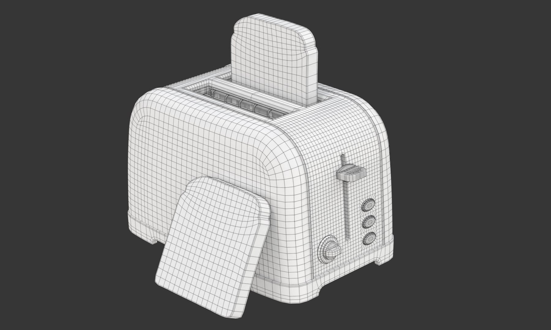 3D Toaster Model - TurboSquid 2097420