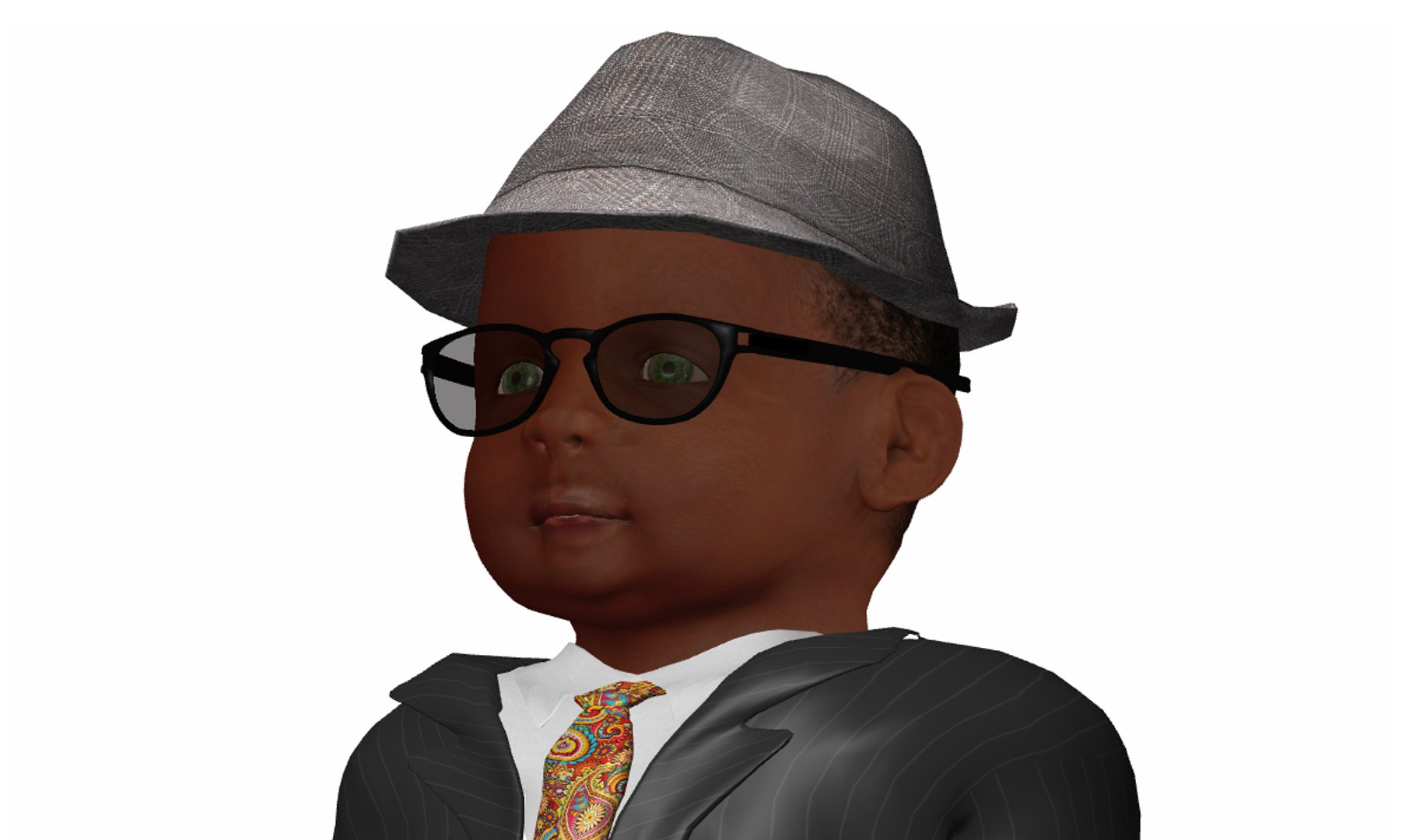 Baby 2 Model - TurboSquid 1671844