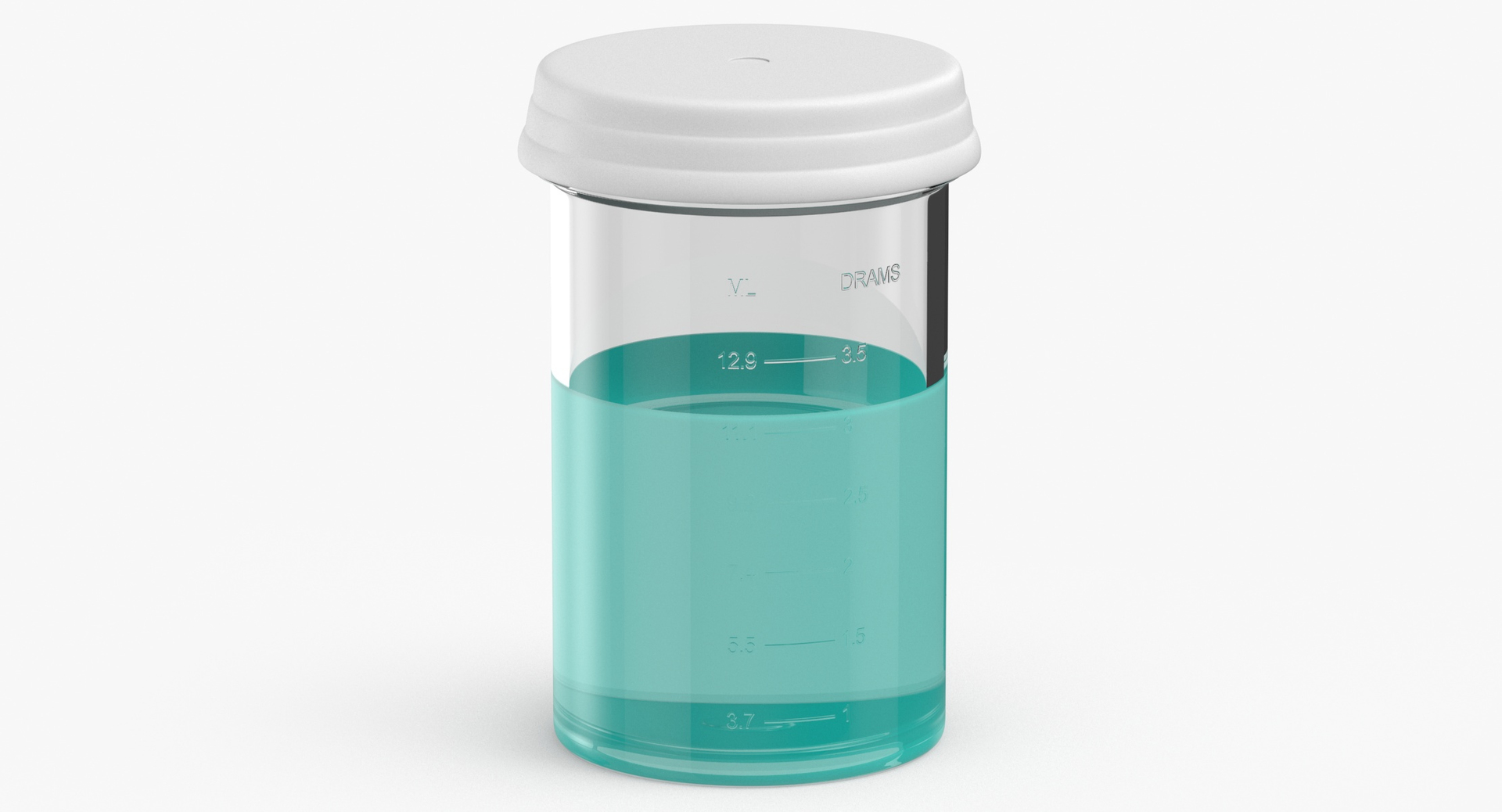 3D Pill Pod Vial 3 5dram 11ml Full Model - TurboSquid 2049133