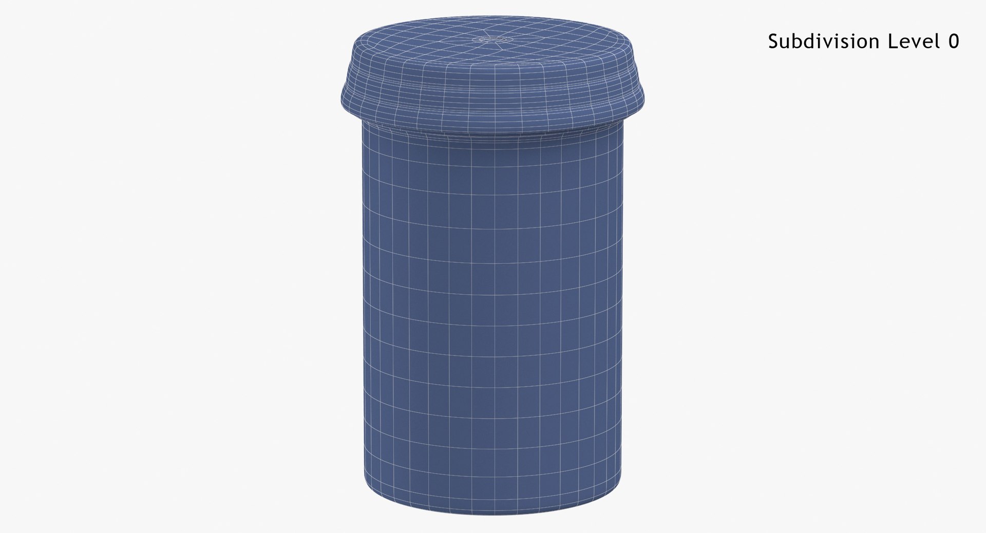 3D Pill Pod Vial 3 5dram 11ml Full Model - TurboSquid 2049133