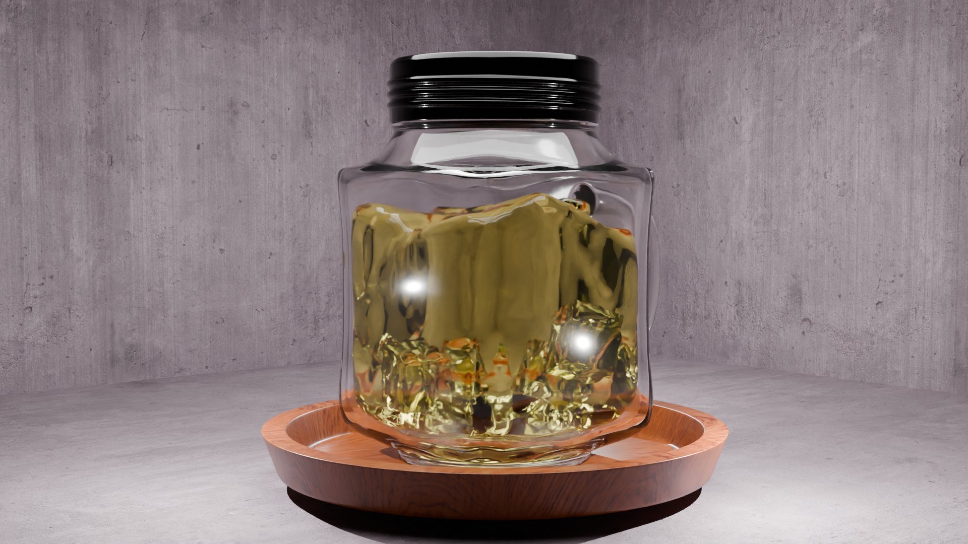 Glass Jar 3D Model - TurboSquid 2245602