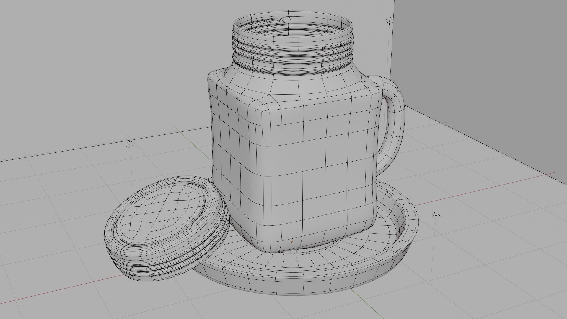 Glass Jar 3D Model - TurboSquid 2245602