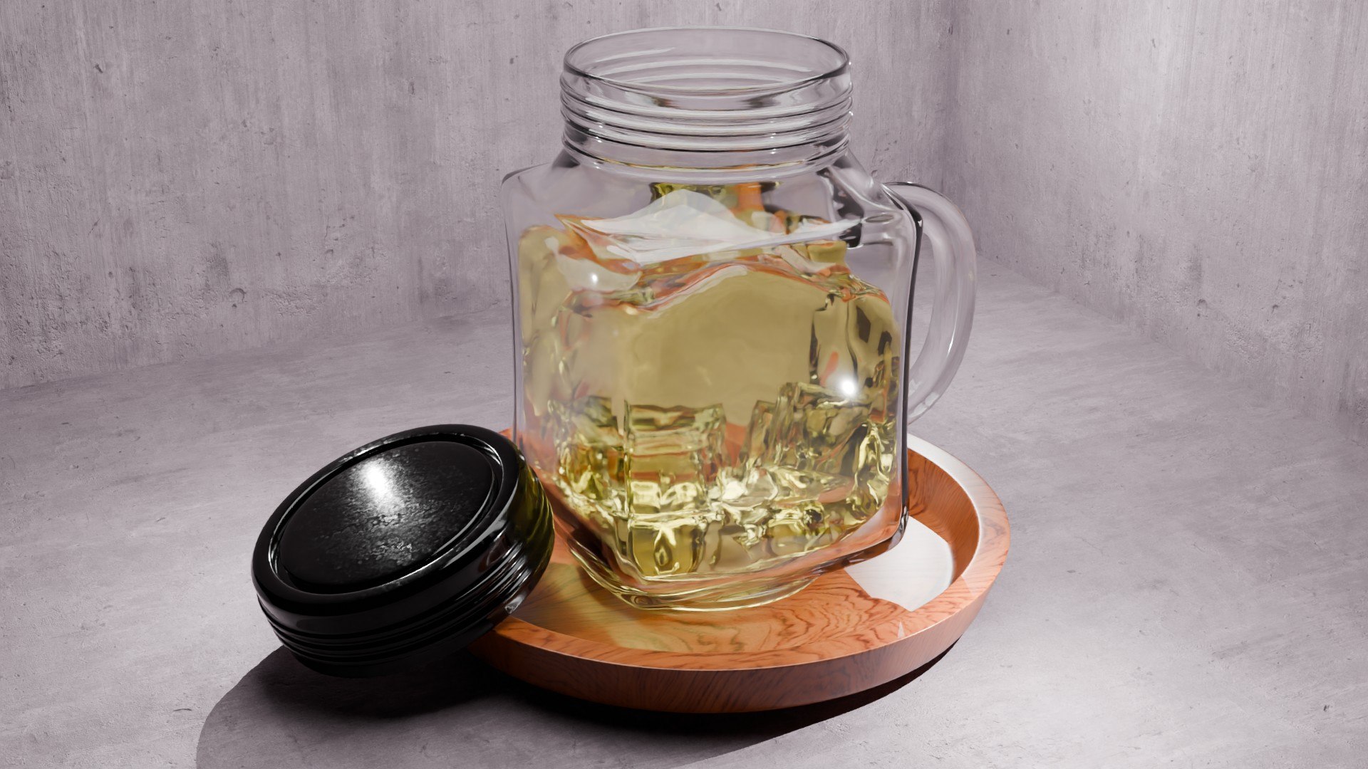 Glass Jar 3D Model - TurboSquid 2245602