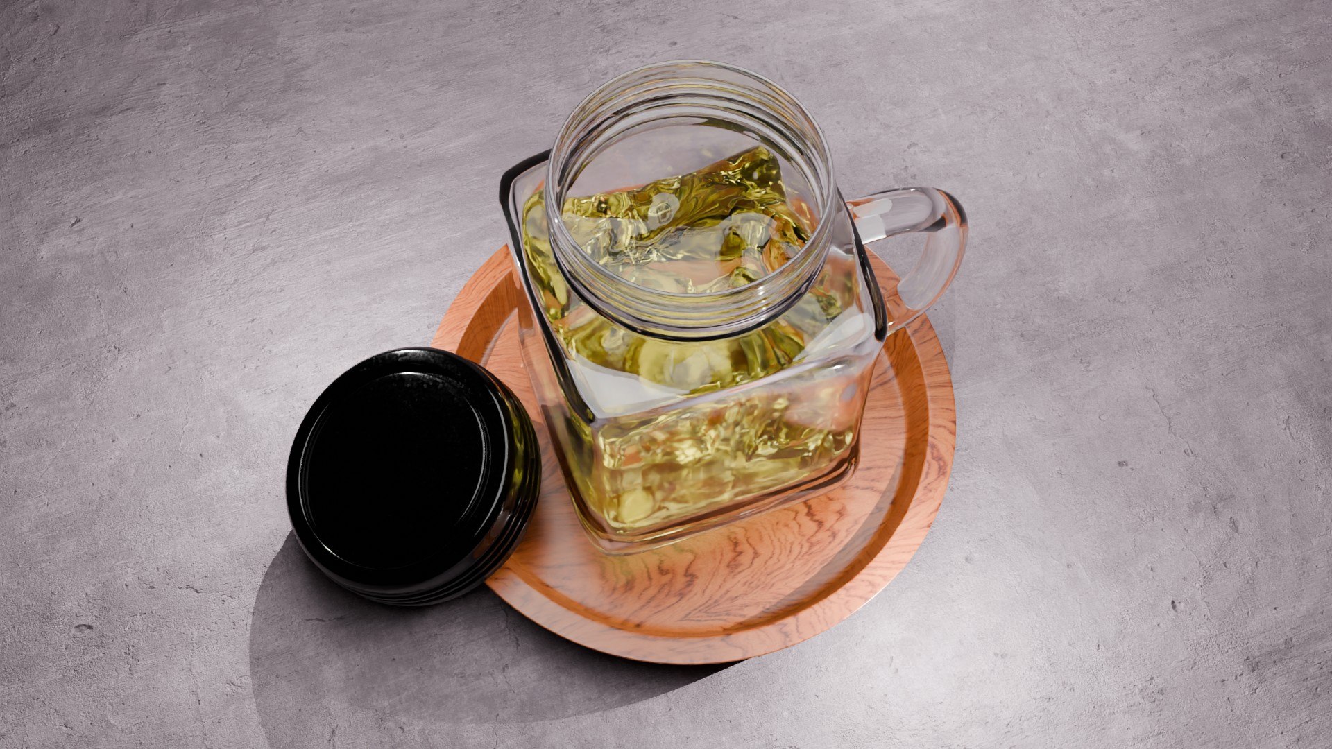 Glass Jar 3D Model - TurboSquid 2245602