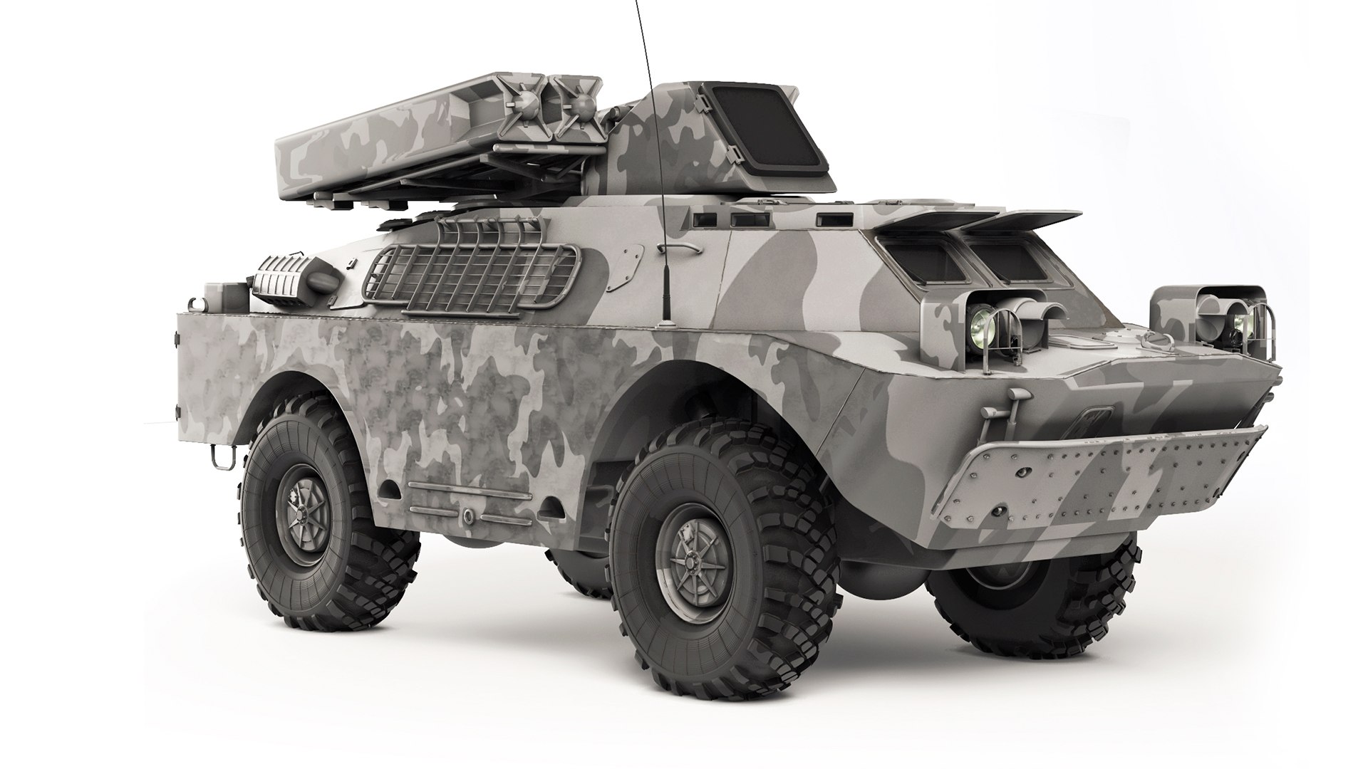 BRDM-2 9K31 Strela-1 1968 Model - TurboSquid 1980317
