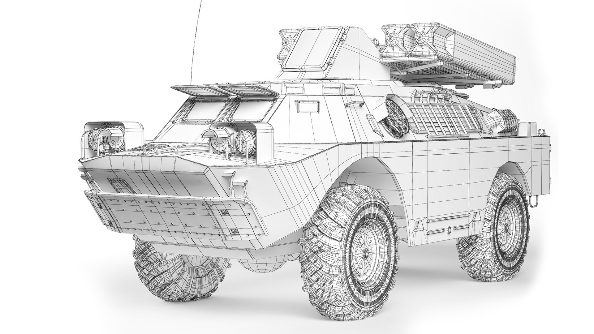 BRDM-2 9K31 Strela-1 1968 Model - TurboSquid 1980317