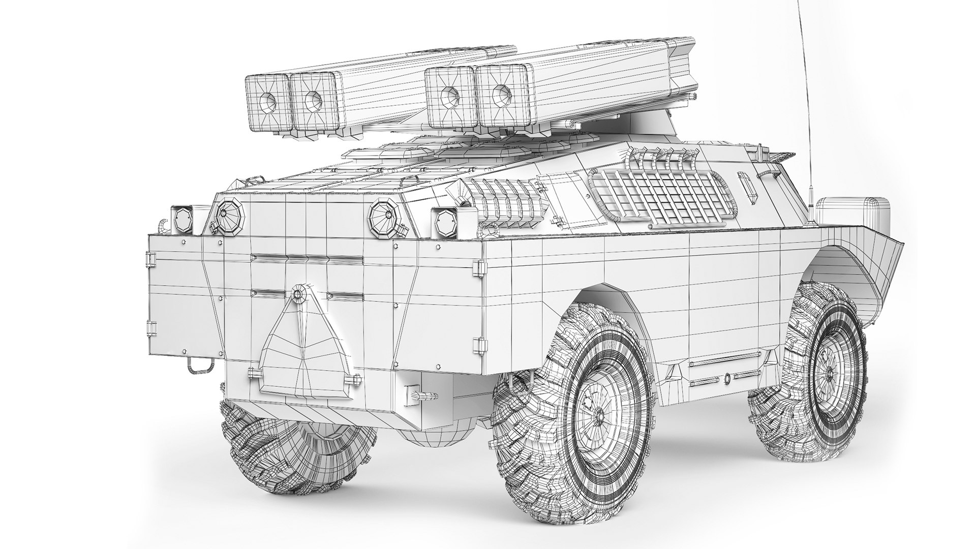 BRDM-2 9K31 Strela-1 1968 Model - TurboSquid 1980317