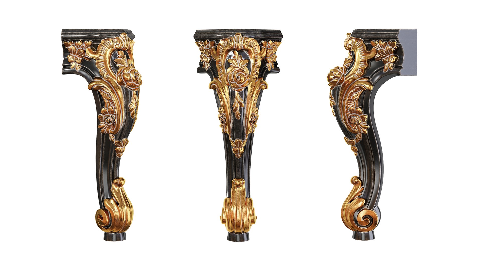 Classic Leg 080 3D Model - TurboSquid 2121147