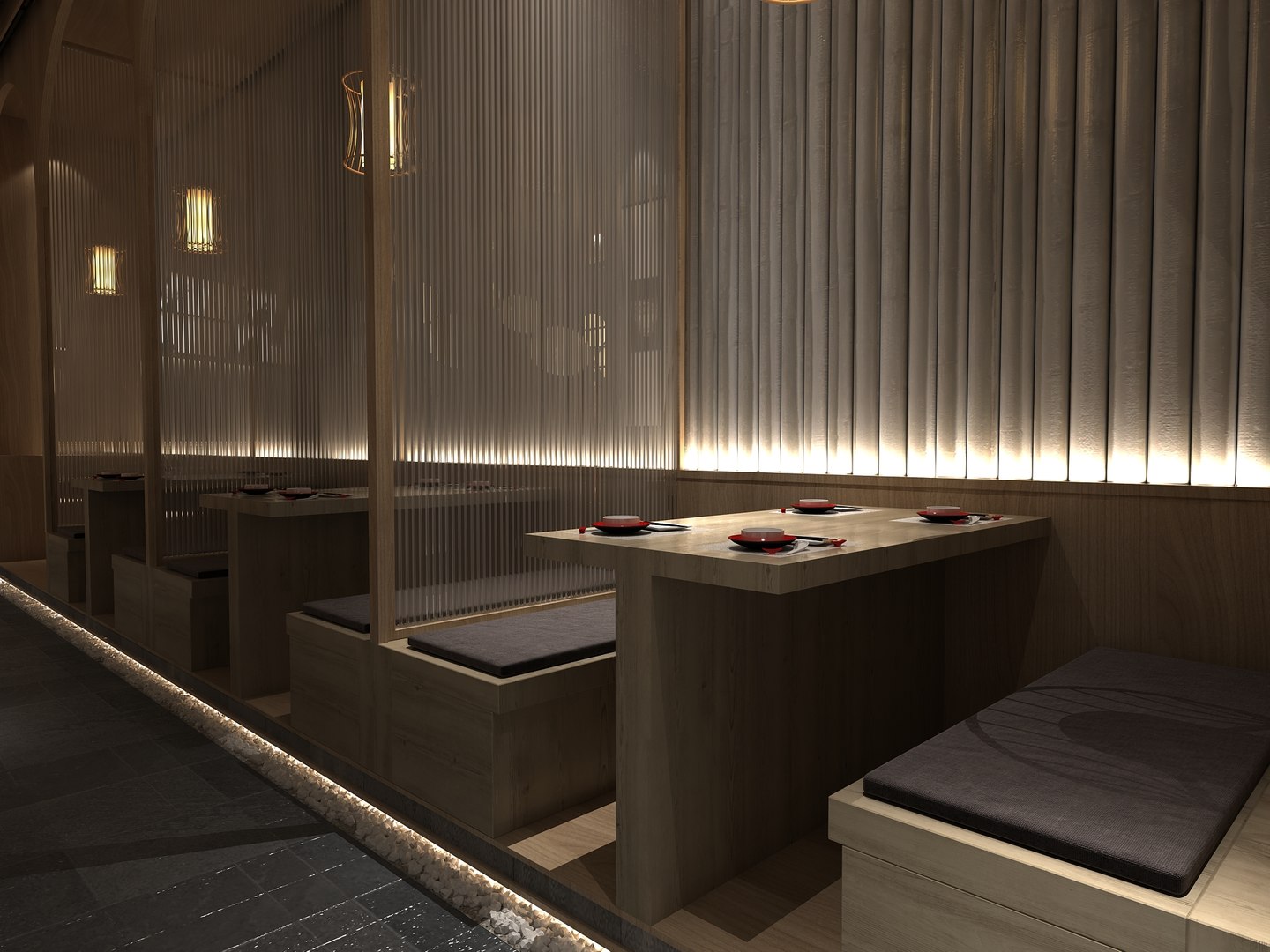 Japanese Restaurant 1 3D Model - TurboSquid 1718901
