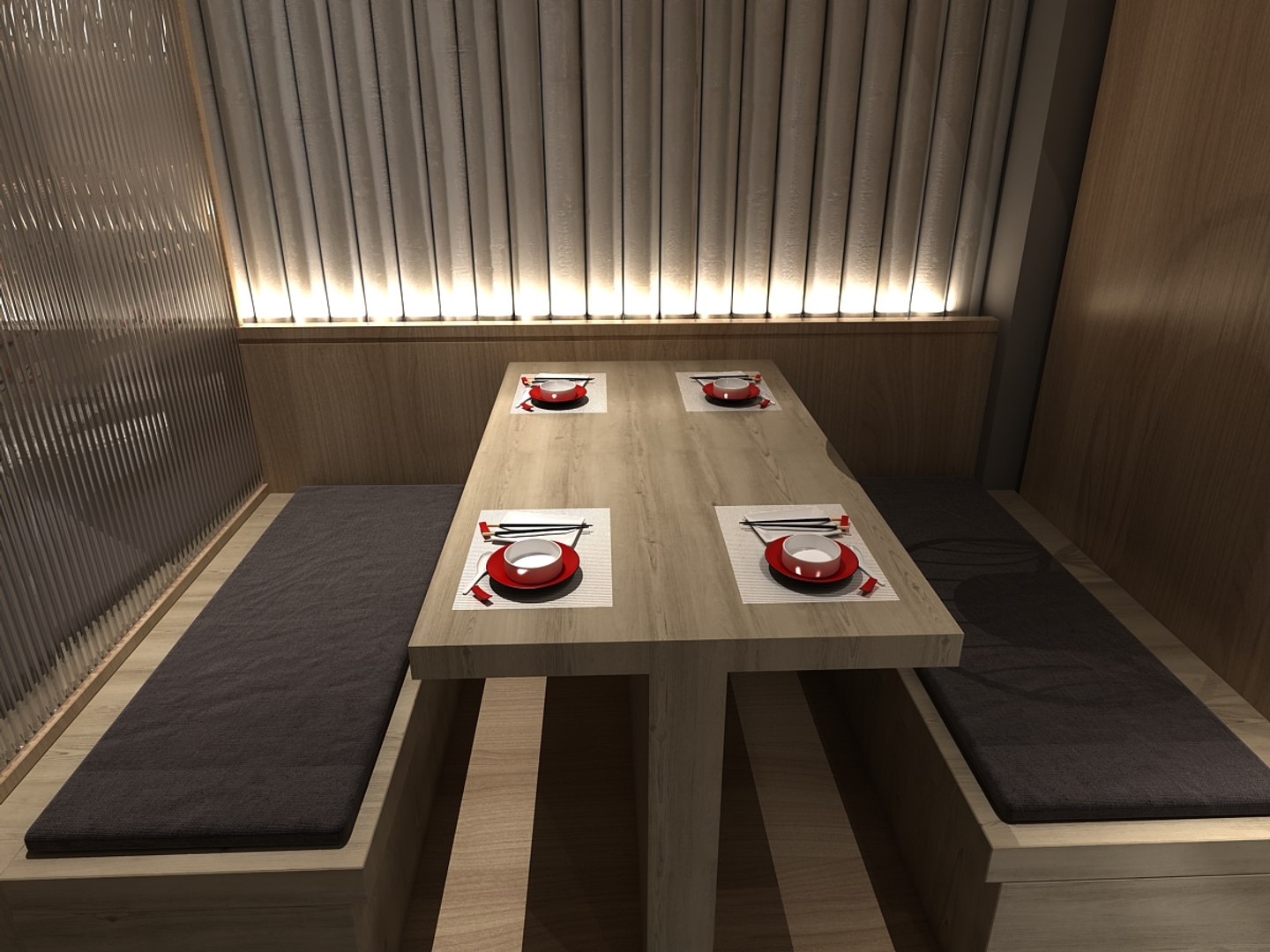 Japanese Restaurant 1 3D Model - TurboSquid 1718901