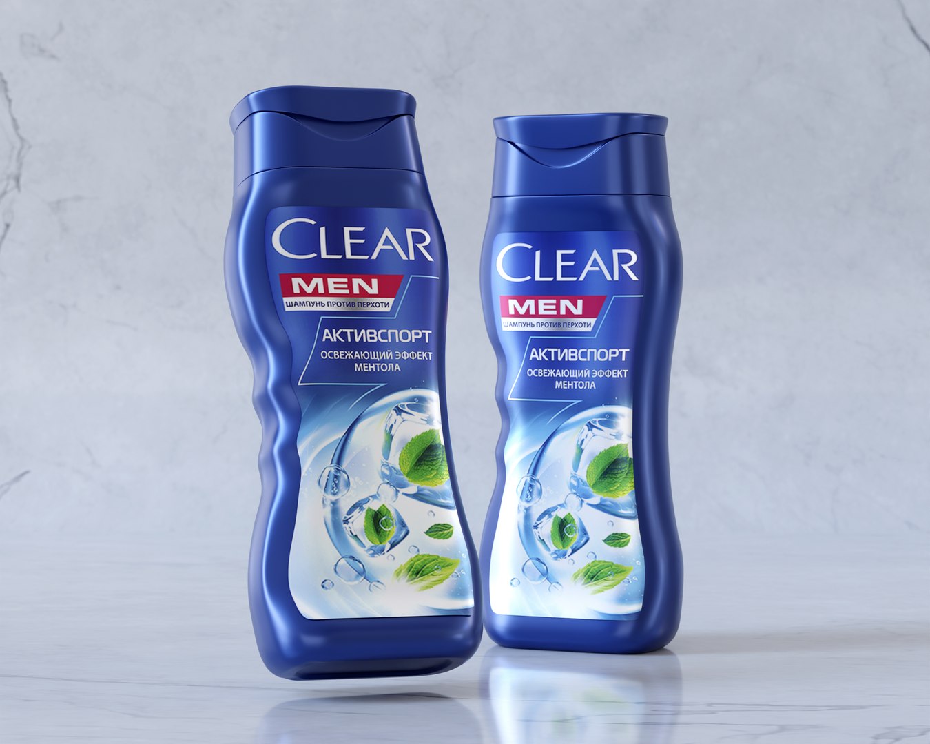 3D Model Men Shampoo Bottle Packaging - TurboSquid 2342959