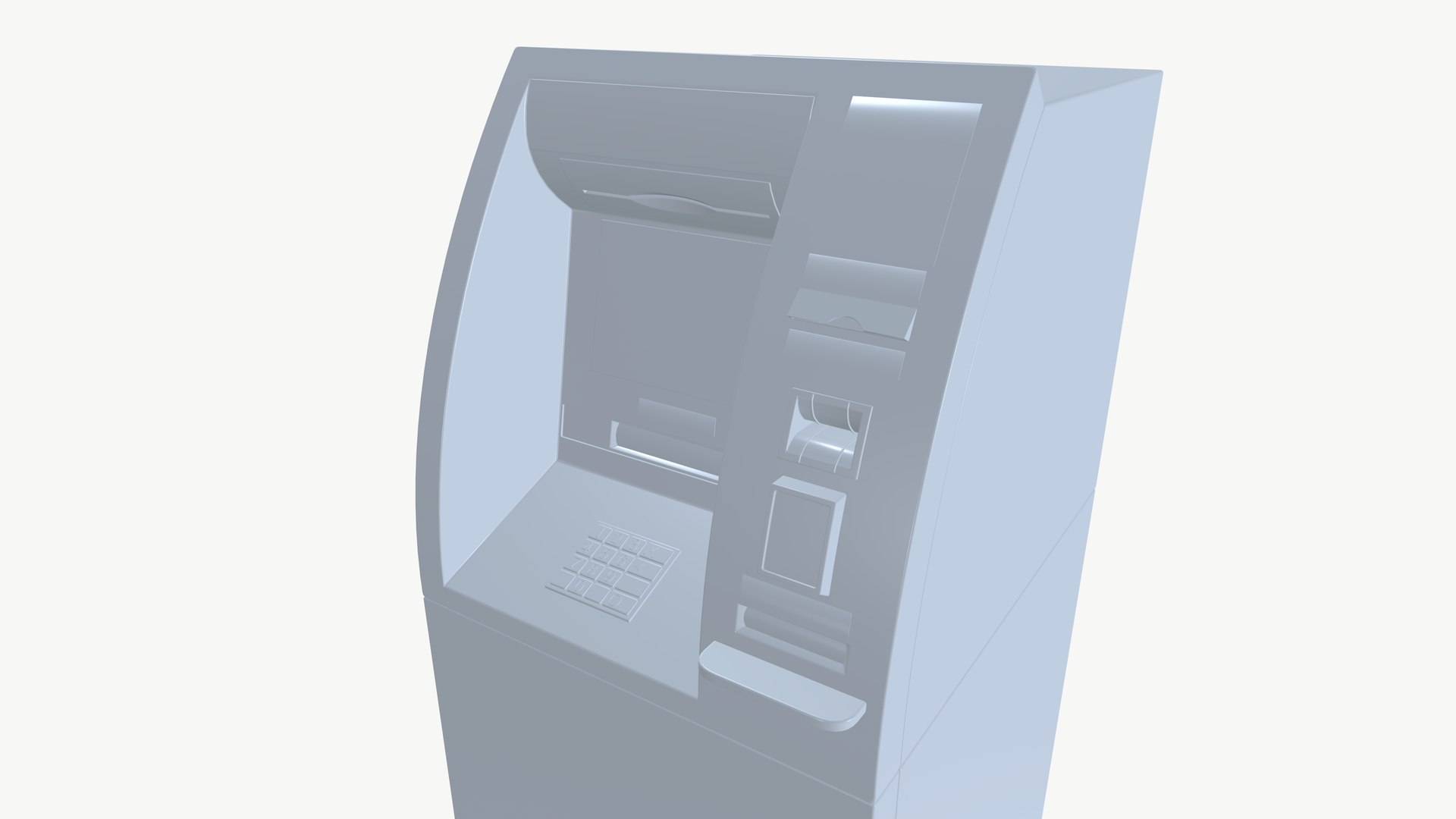 ATM Machine 3D Model - TurboSquid 2295909