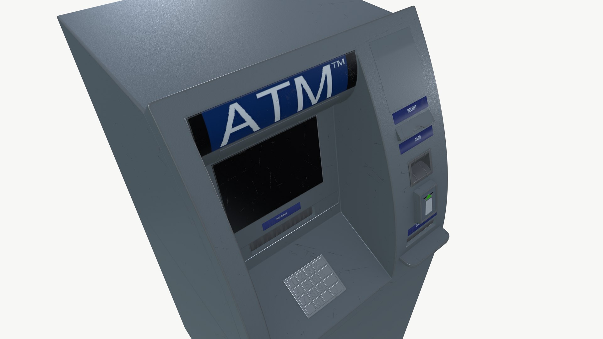 ATM Machine 3D Model - TurboSquid 2295909