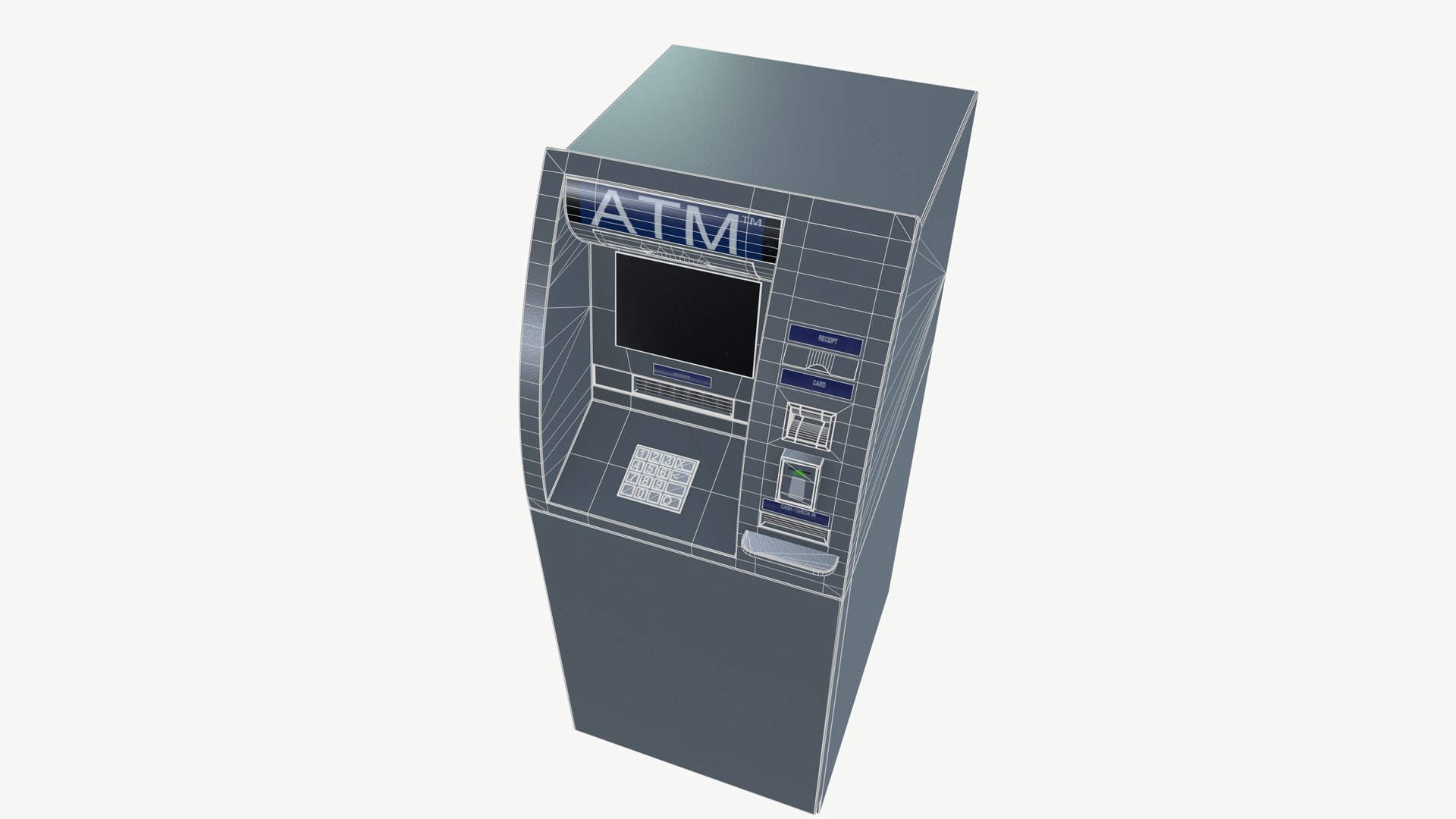 ATM Machine 3D Model - TurboSquid 2295909