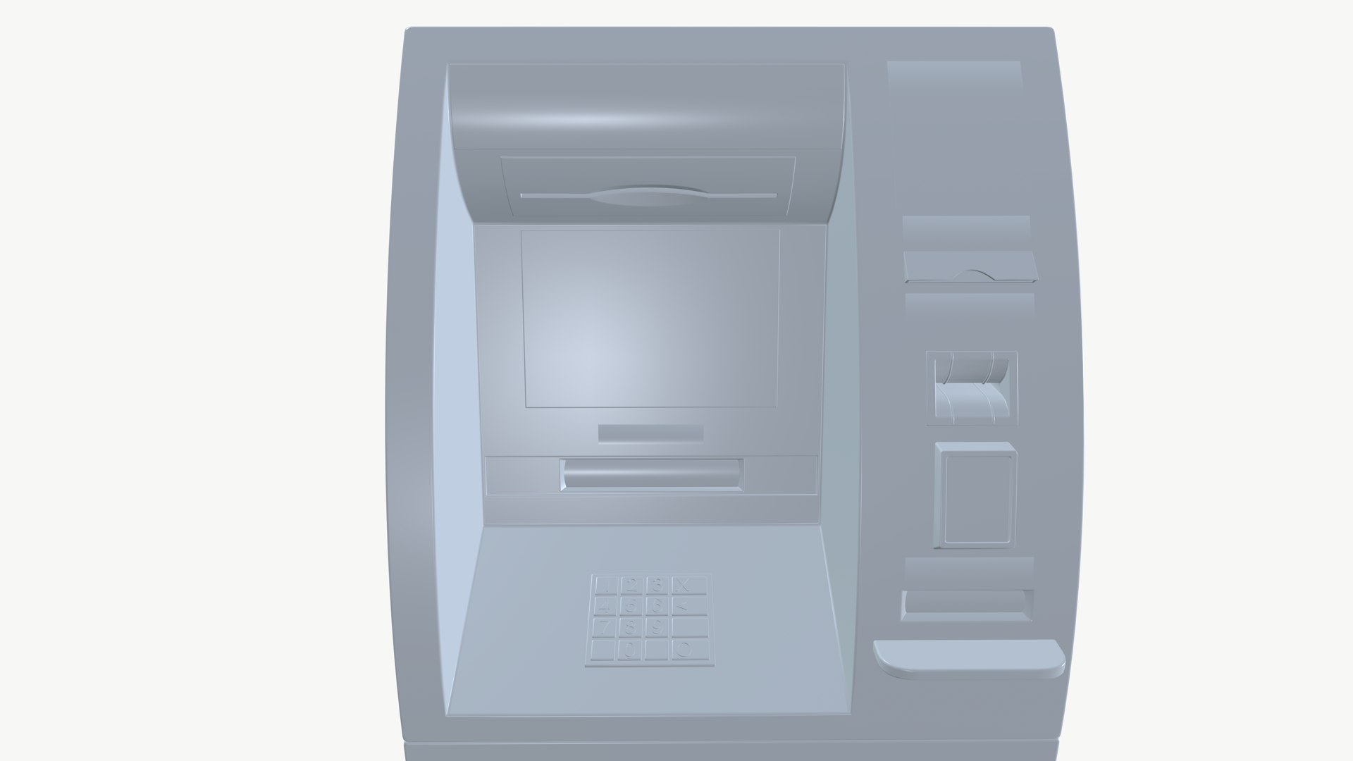 ATM Machine 3D Model - TurboSquid 2295909
