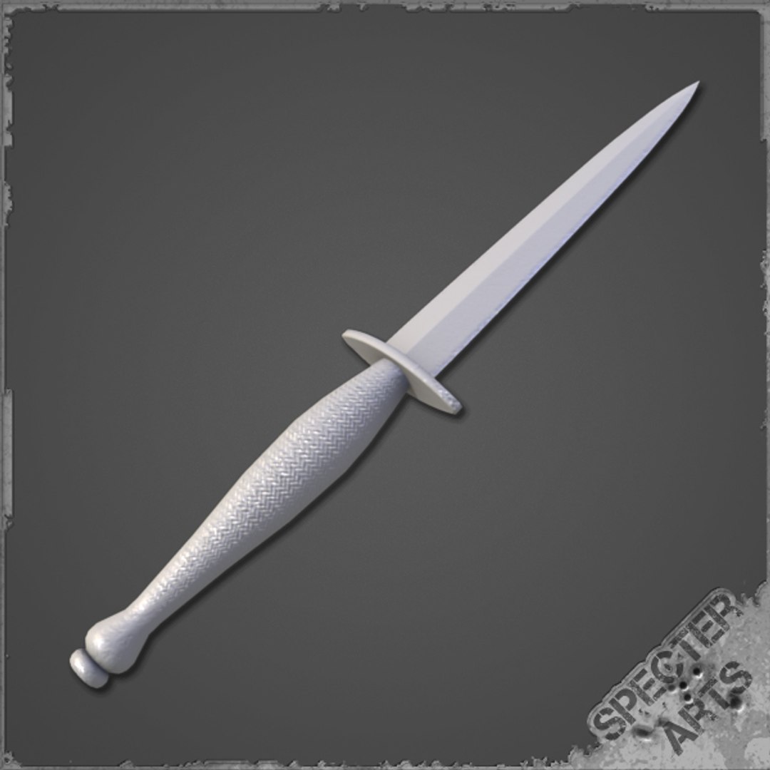 3d Model Fairburn Dagger Commando