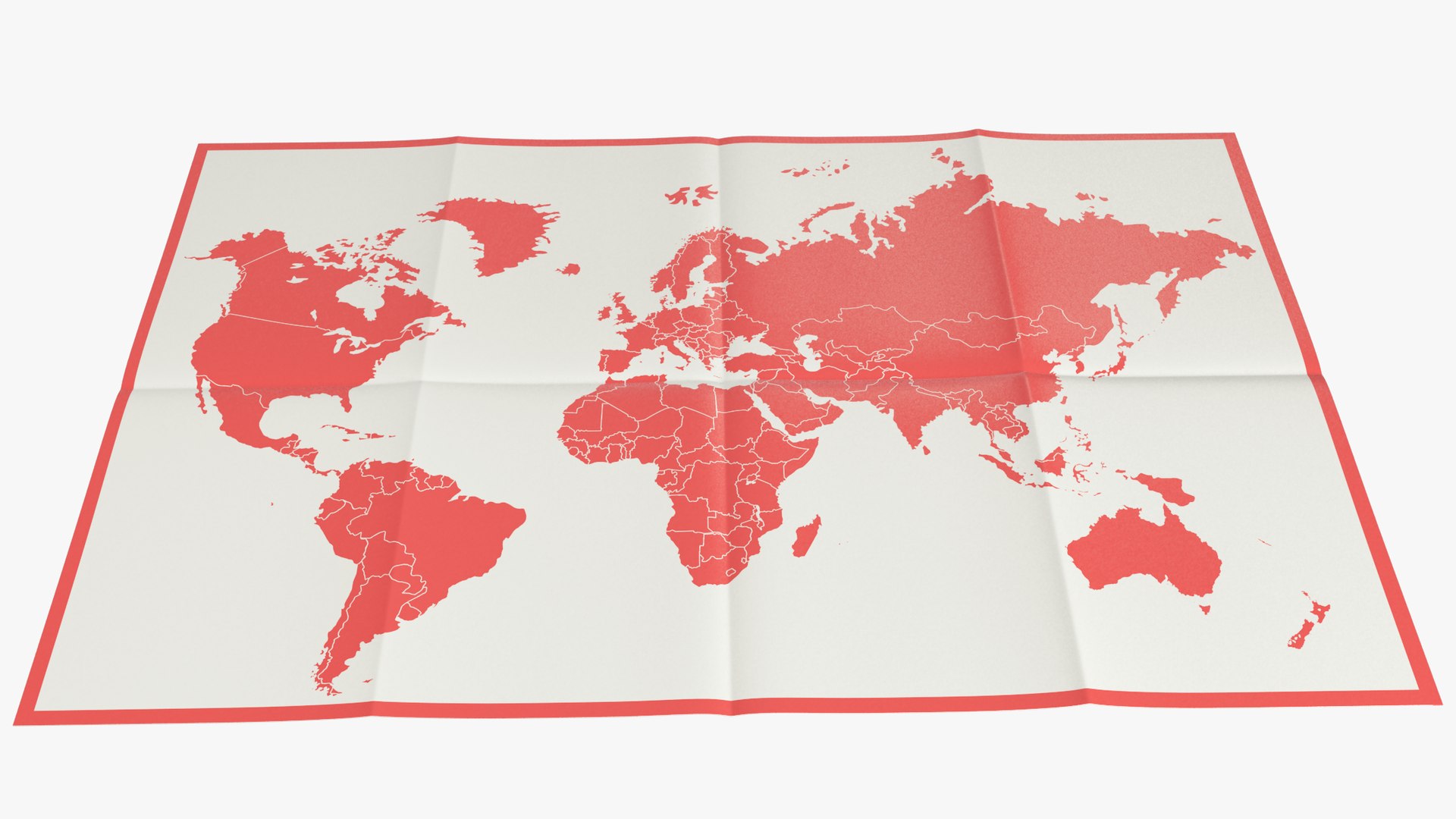 3D Model World Countries Complete - TurboSquid 1665629