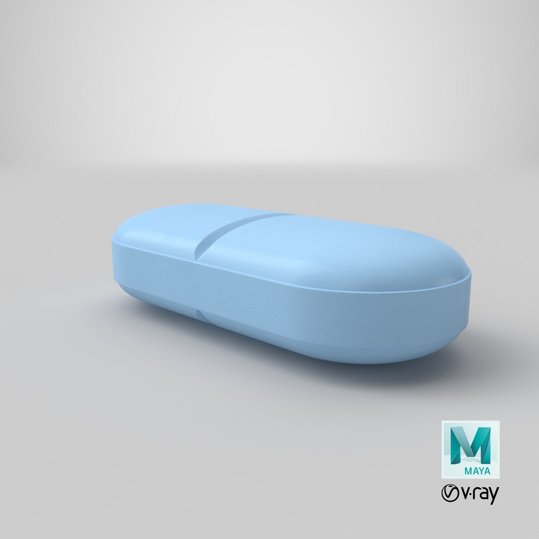 3D Medication Pill 07 - TurboSquid 2162512