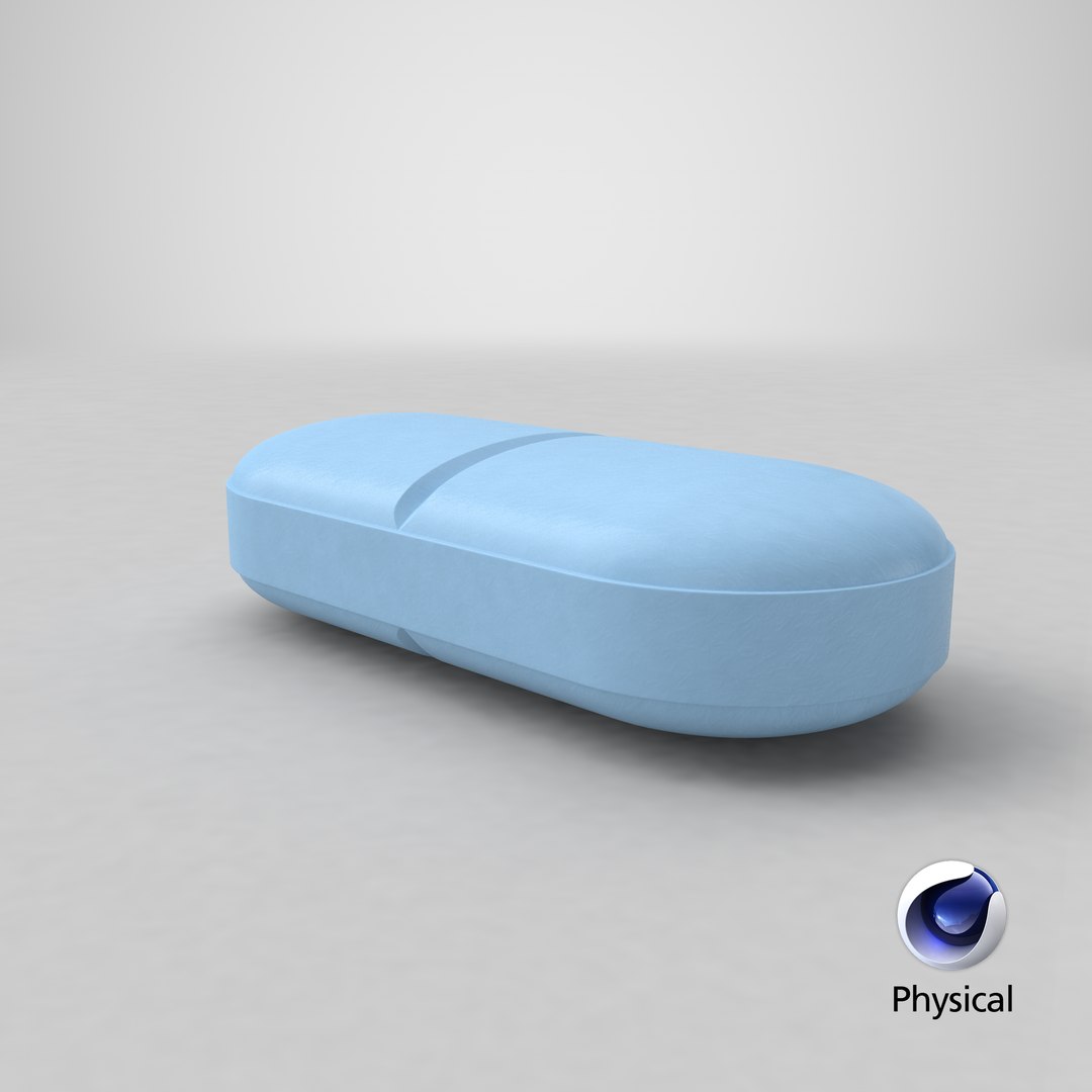 3D Medication Pill 07 - TurboSquid 2162512