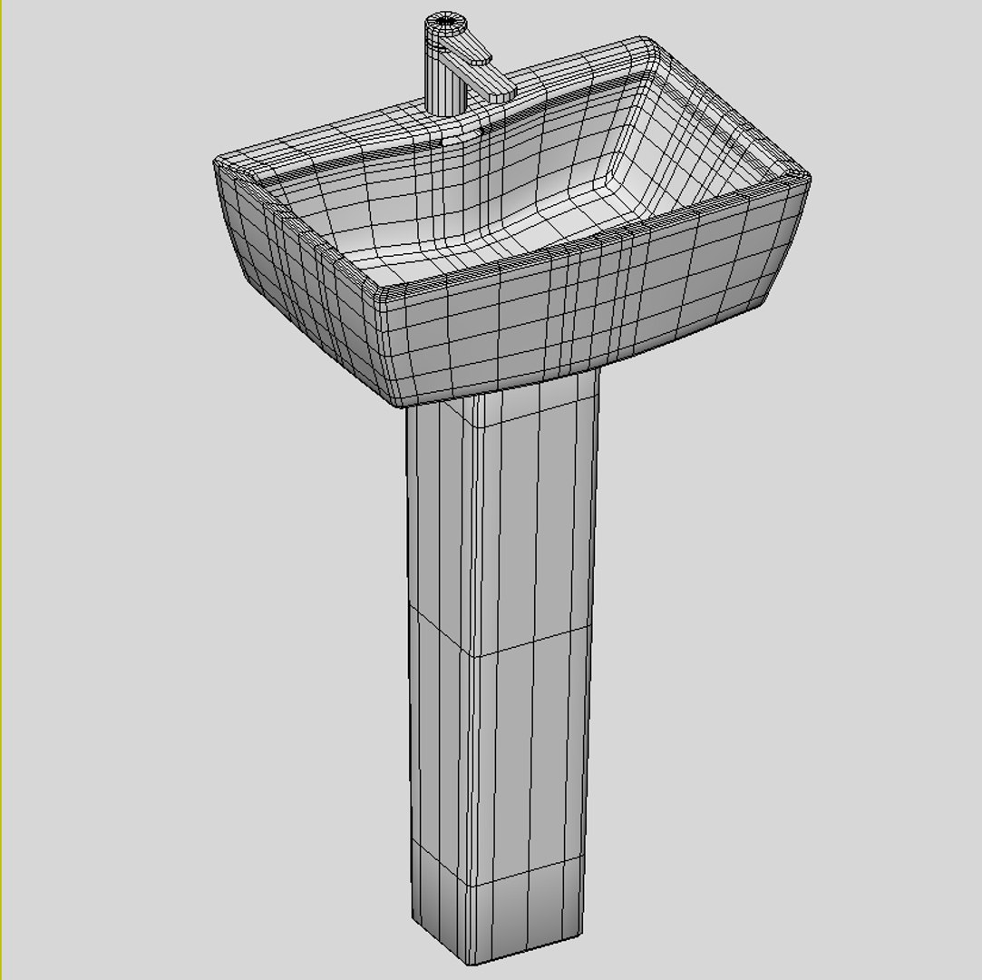 3d Bathroom Basin