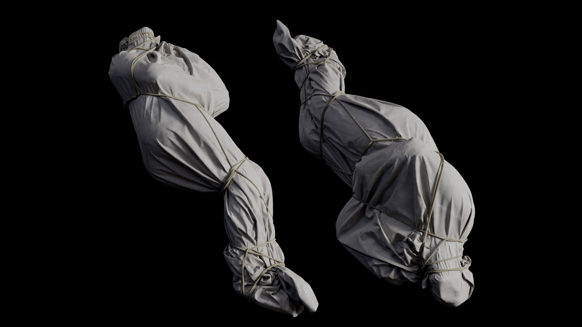 3D Model Covered Corpse 13 Low-Poly - TurboSquid 2382122