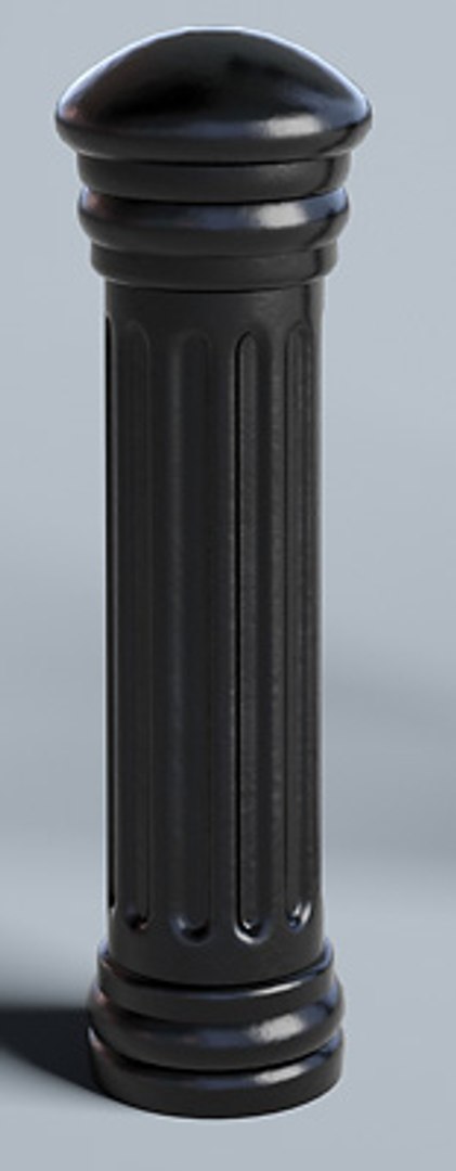 ultimate bollards 3d model