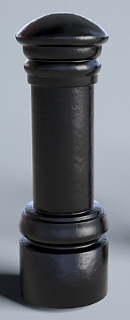 ultimate bollards 3d model