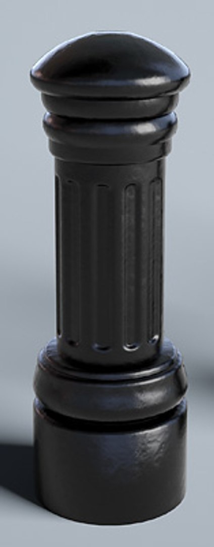 ultimate bollards 3d model