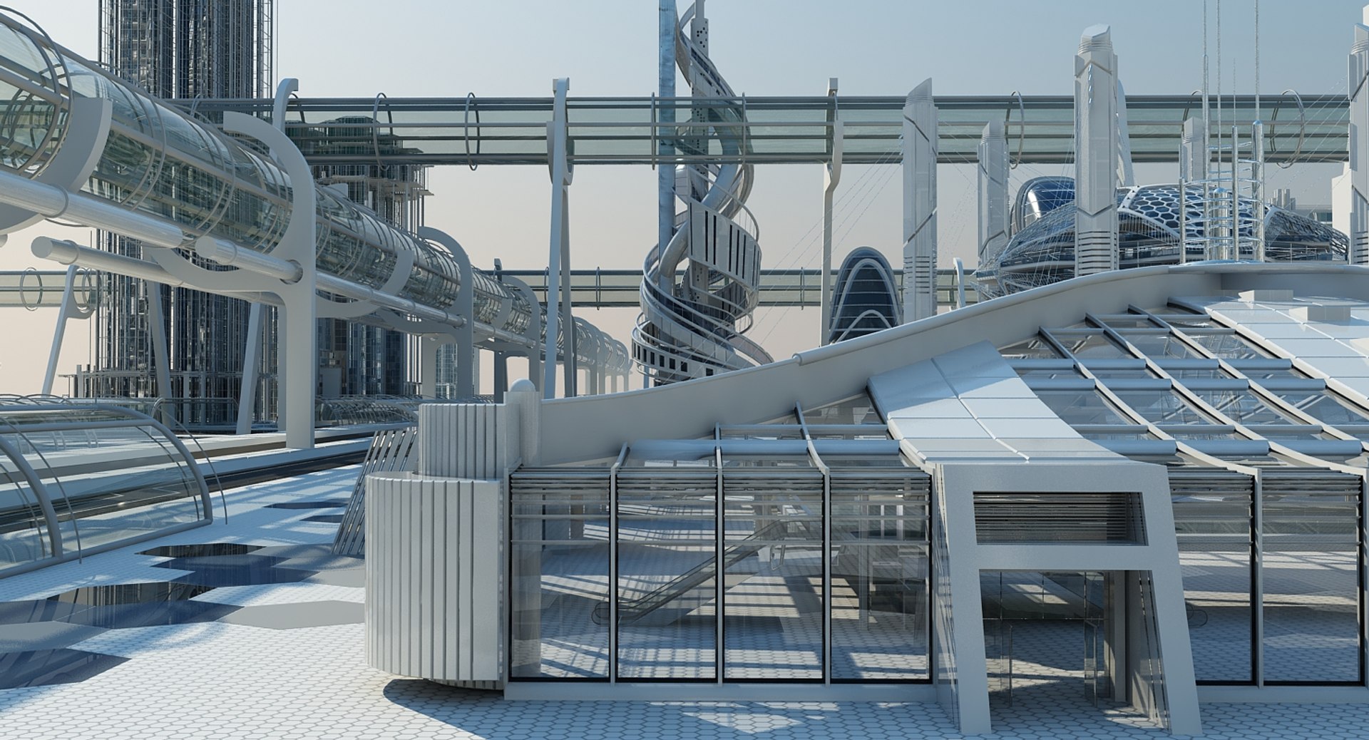 3d Future 4 Model