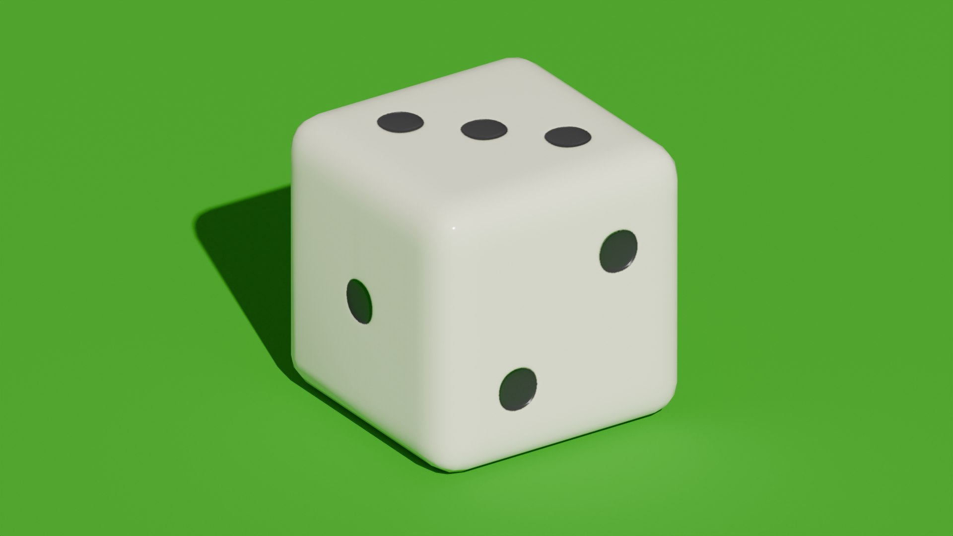 Low Poly 6 Sided Die Model - TurboSquid 2275556