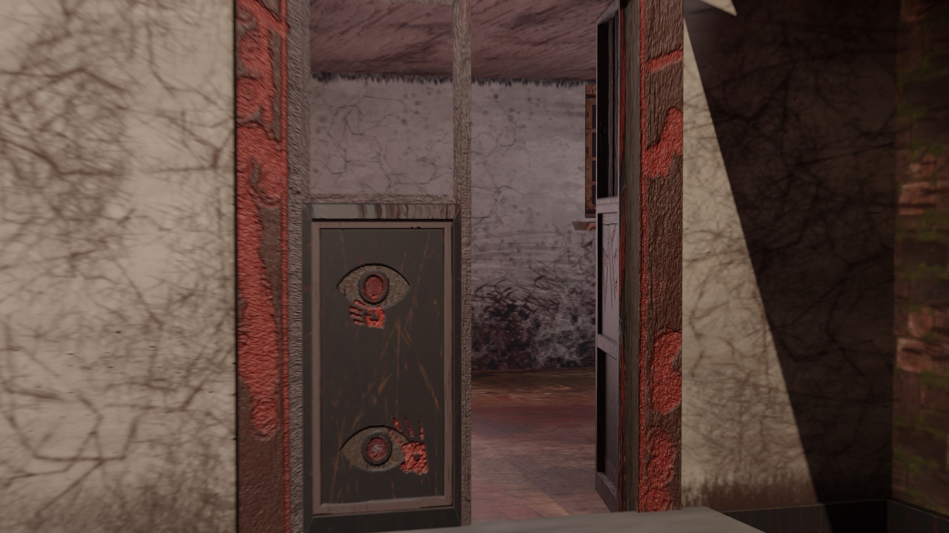 Horror house with Second Floor Bathroom human organs Artifacts 3D ...