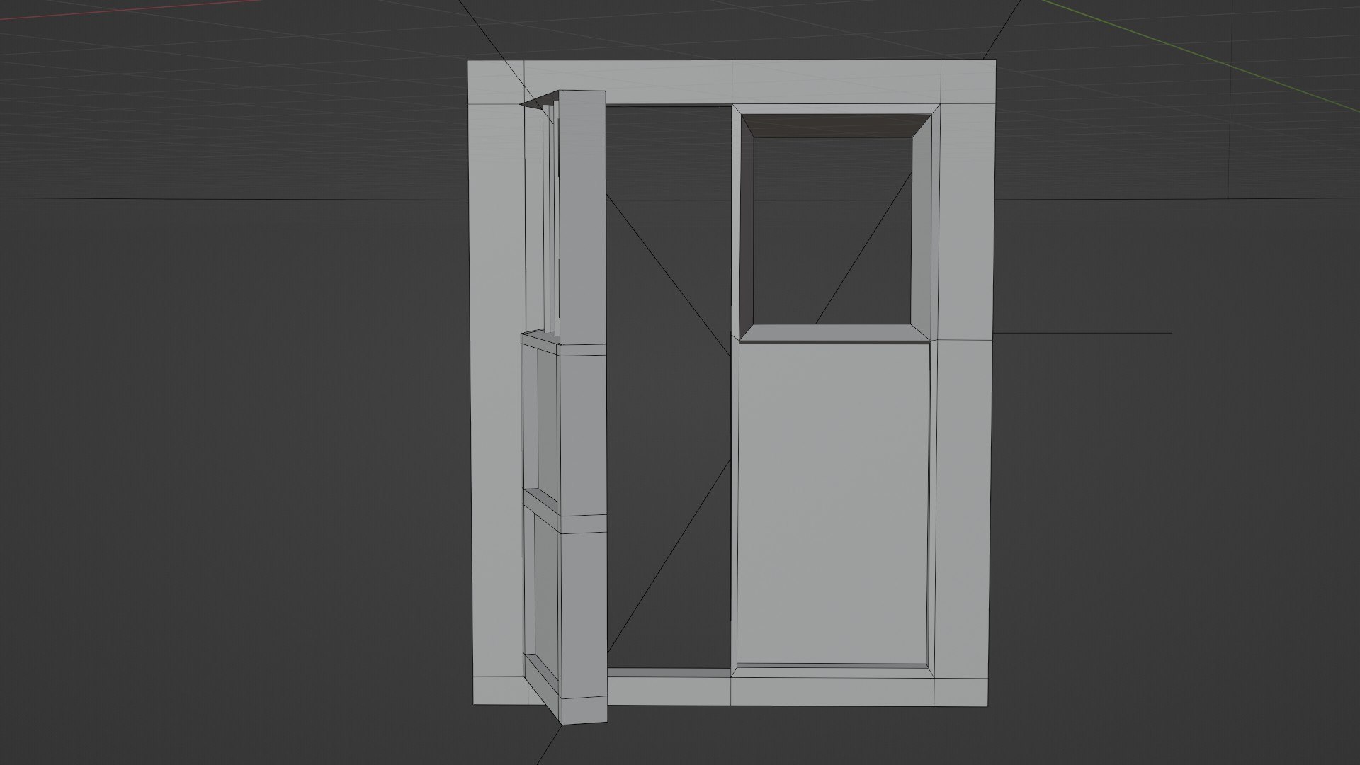 Horror House With Second Floor Bathroom Human Organs Artifacts 3D ...