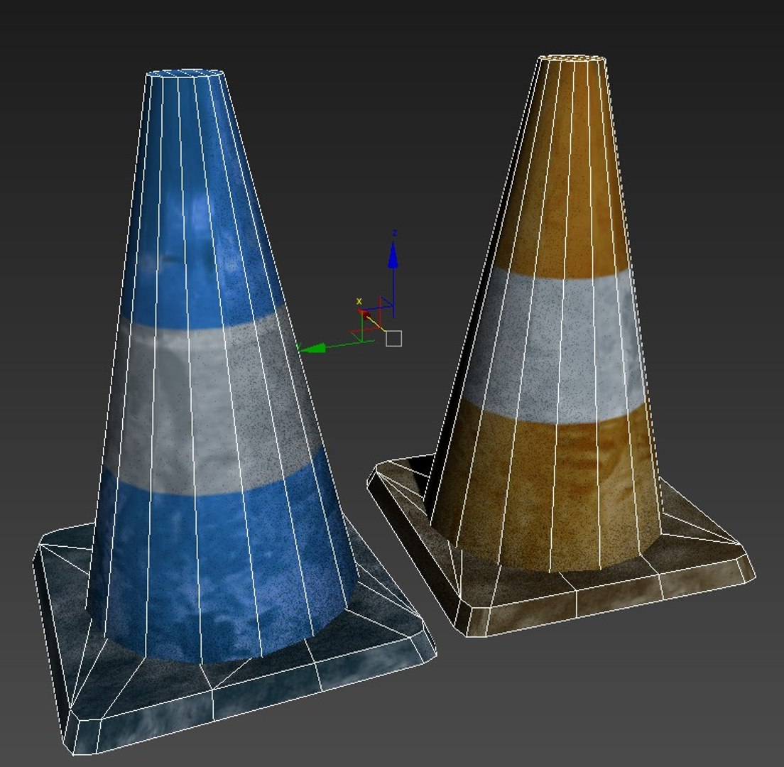 Traffic Cone 3d Model