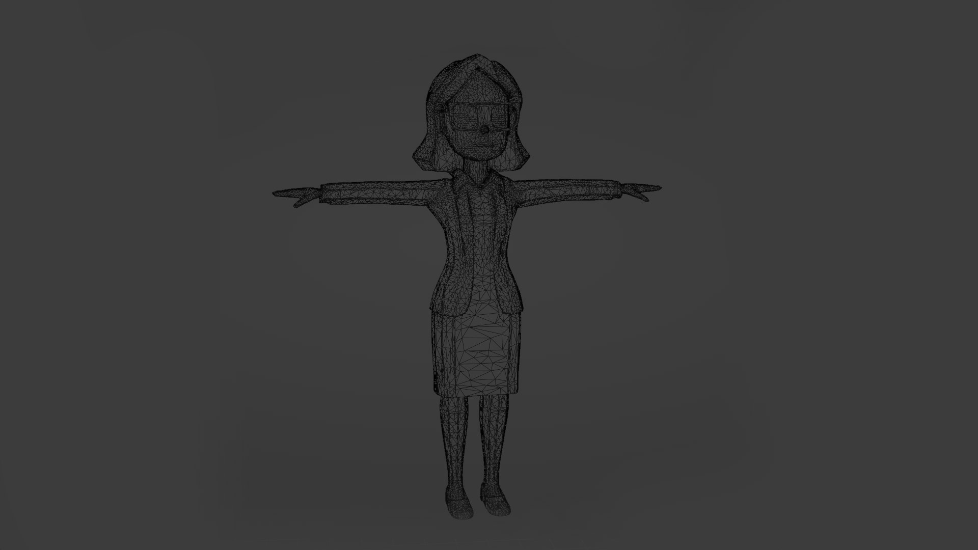 Teacher Low Poly Rigged 3D Model - TurboSquid 2357967